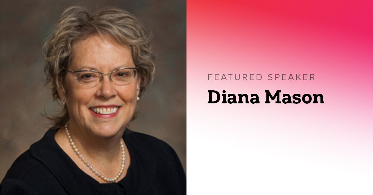 Featured speaker Diana Mason - Washington State Nurses Convention